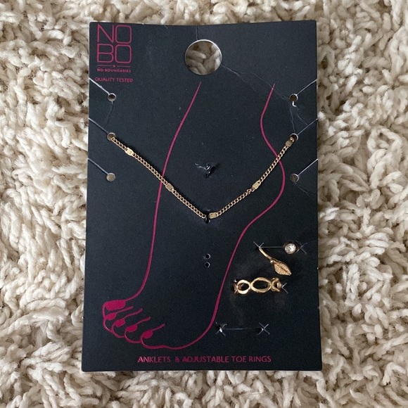 Jewelry | Ankle Toe Ring Set | Poshmark